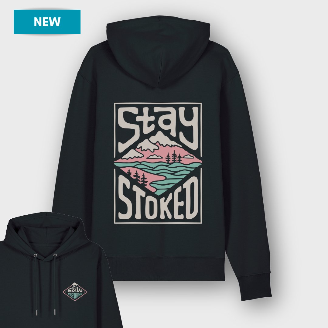 Organic "Stay Stoked Vol.02" Hoodie