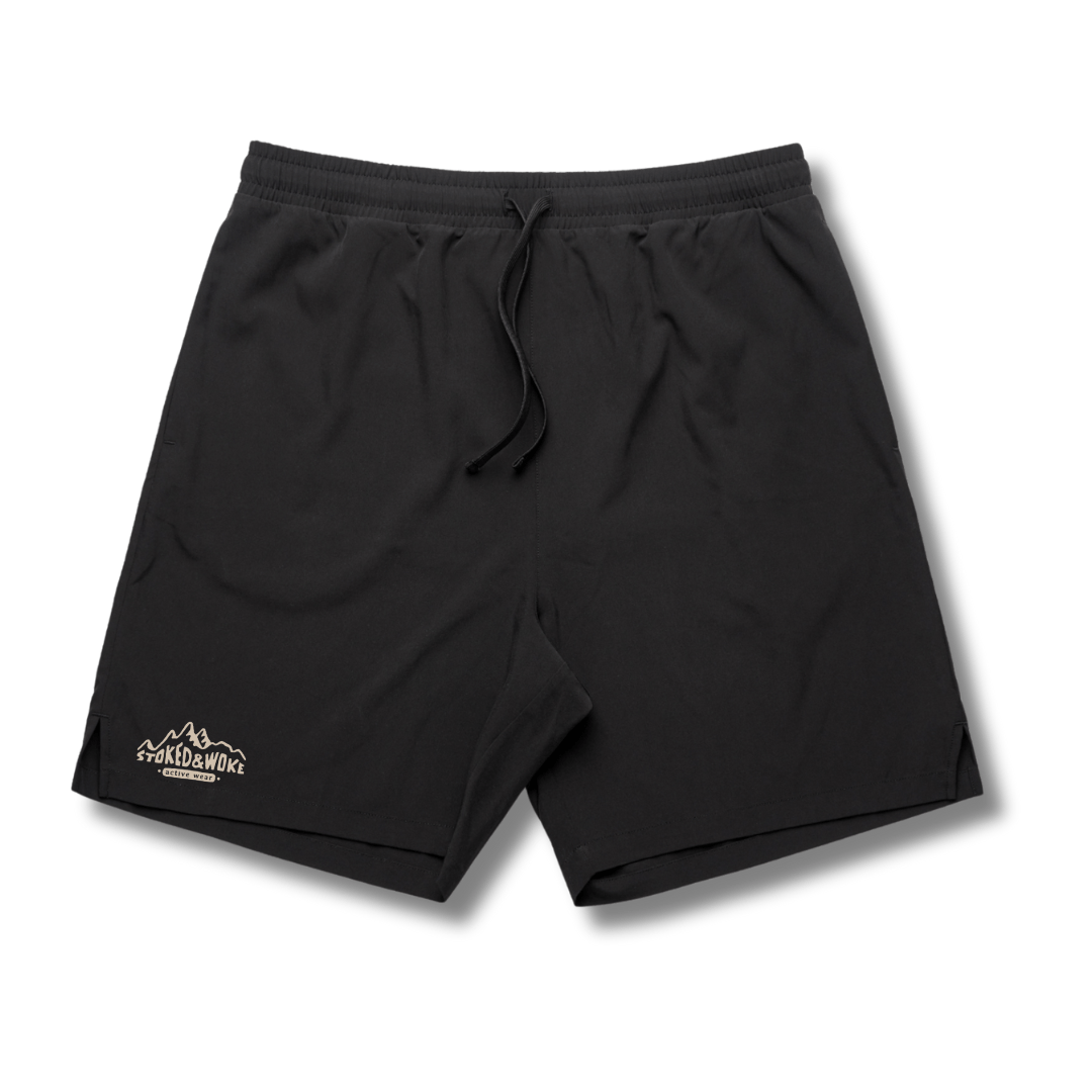Recycled "Active" Shorts – Stoked&Woke Clothing
