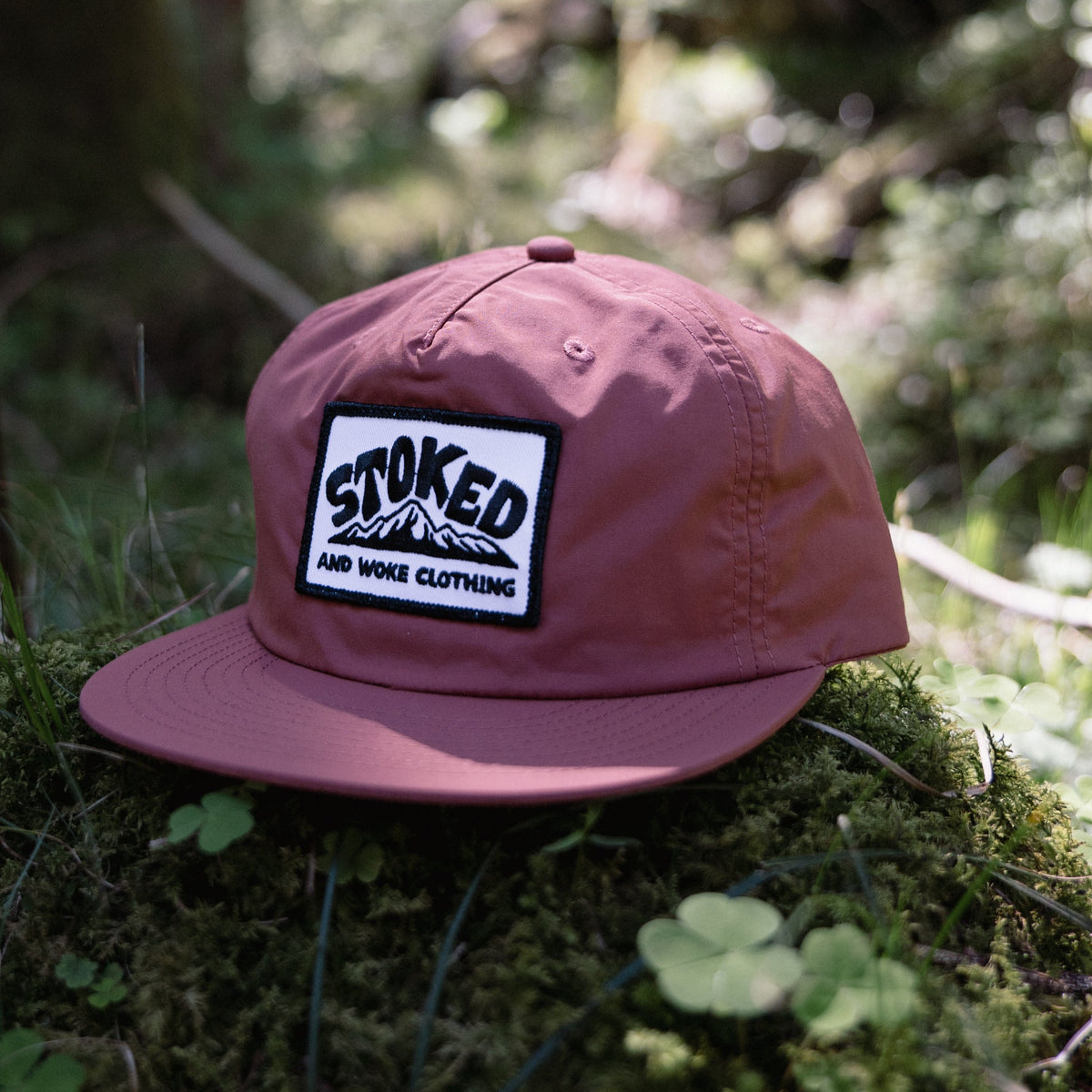 Recycled "Clay" Hikers Cap – Stoked&Woke Clothing