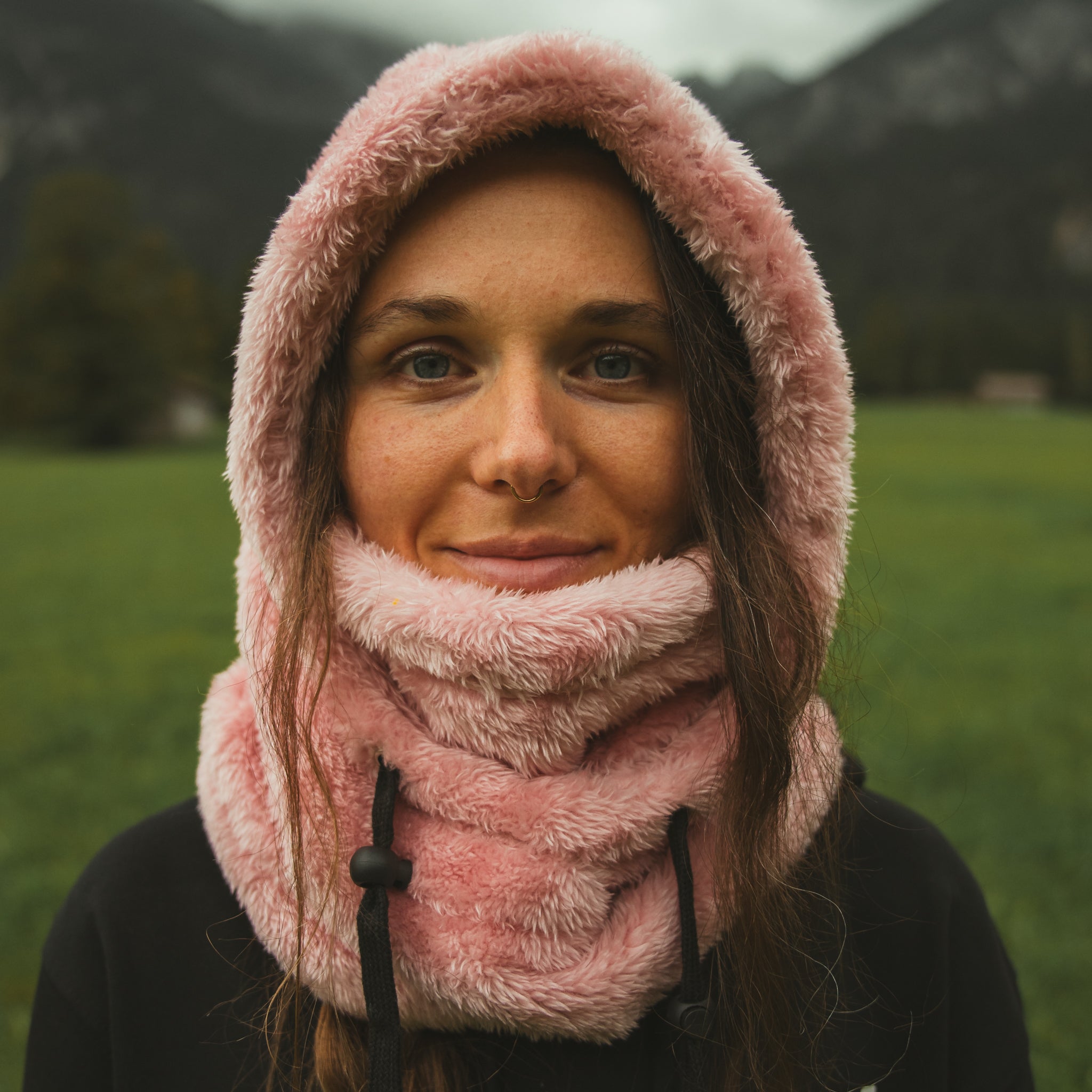 Shred Hood - Pastel Pink