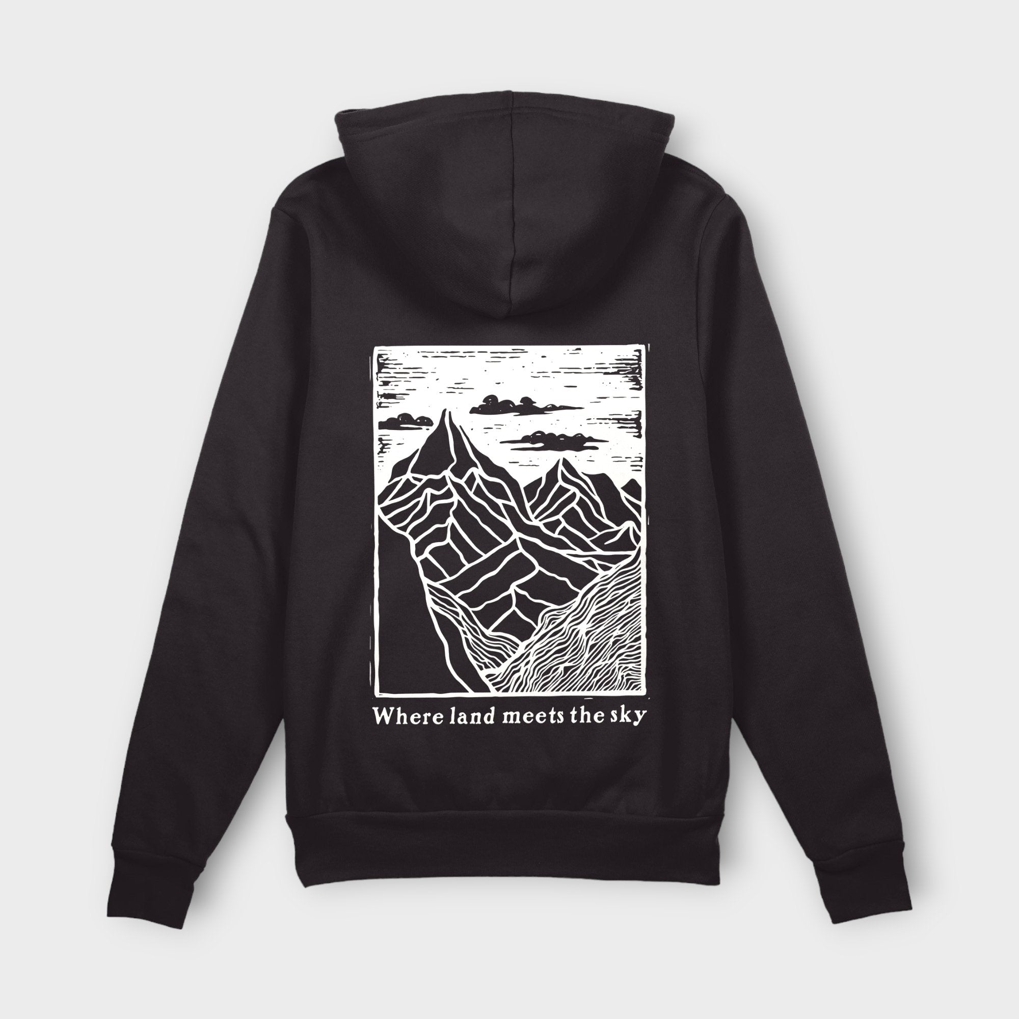 Organic "Land Meets Sky" Hoodie